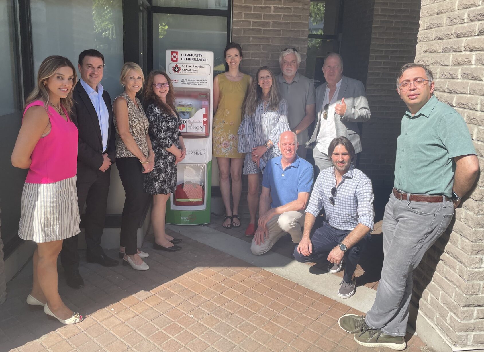 NV Chamber Board Trained on Use of AED - North Vancouver Chamber