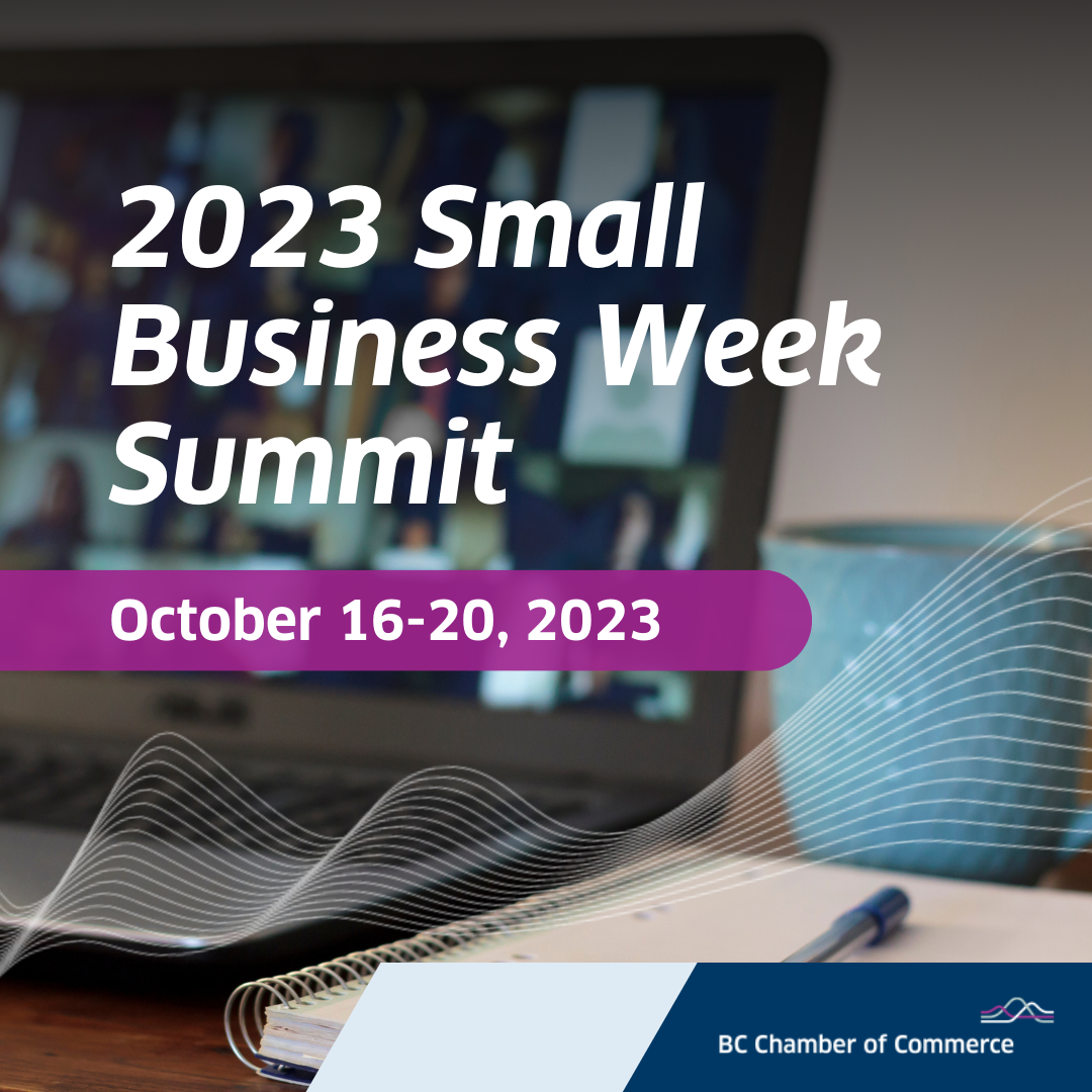 BC Small Business Week 2023 - October 15 - 21 - North Vancouver Chamber